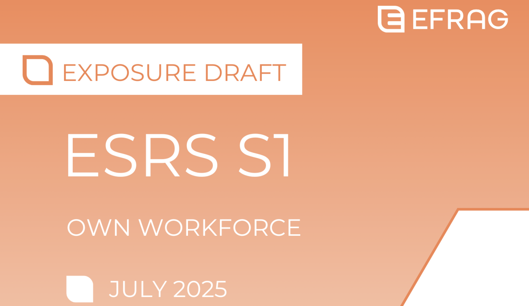 Revised ESRS exposure drafts – all files in one easy download